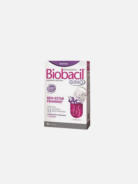 BIOBACIL GINO – 60 CÁPSULAS – FARMODIÉTICA - Biolojinha